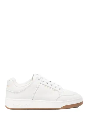 Saint Laurent Sl/61 Lace-up Sneakers - White