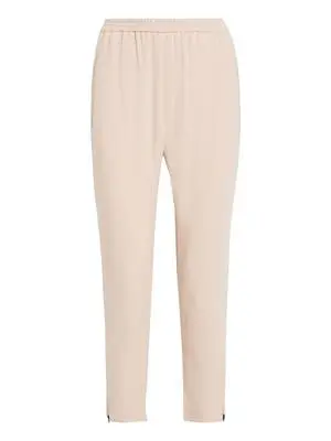 Stella McCartney Crepe Tapered Pants - Blush