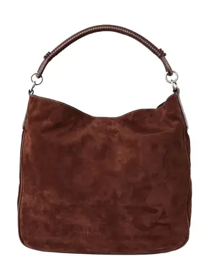 Staud Perry Hobo Bag - Mahogany