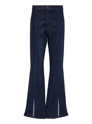 Ag X Emrata Anisten Bootcut Jeans - Blue