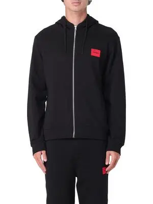 Hugo Full Zip Sweatshirt - Black
