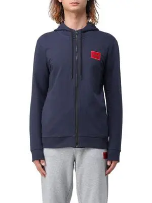 Hugo HUGO Full Zip Sweatshirt Blue