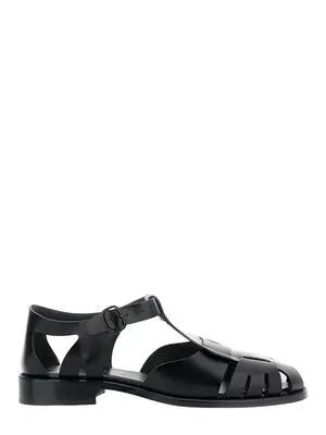 Hereu Heeled Sandal - Black