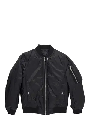 Rick Owens Flight Bomber Jacket - Black