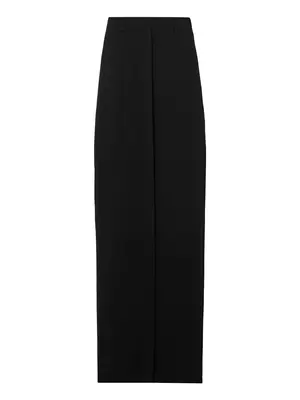 Dries Van Noten Sisma' Crepe Maxi Skirt - Black
