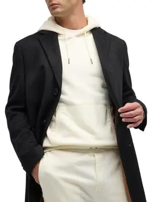 Cardinal Of Canada St-pierre Cashmere Topcoat - Black