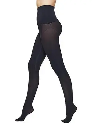 Hue Yoga Waist Tights - Black