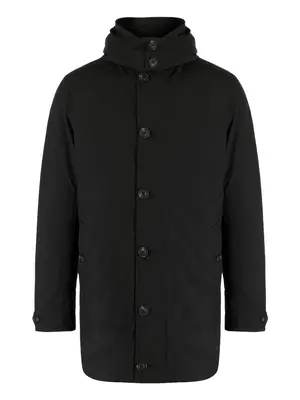 SAVE THE DUCK Hooded Padded Jacket - Black
