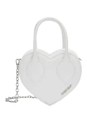 AMBUSH Heart Handle Shoulder Bag - White