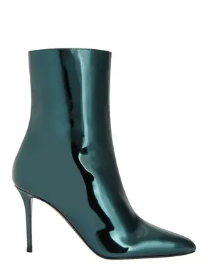 GIUSEPPE ZANOTTI Stiletto Heel Ankle Boots - Green