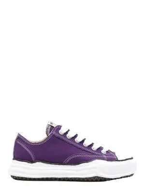Mihara Yasuhiro Peterson Original Logo-Patch Sneakers Purple