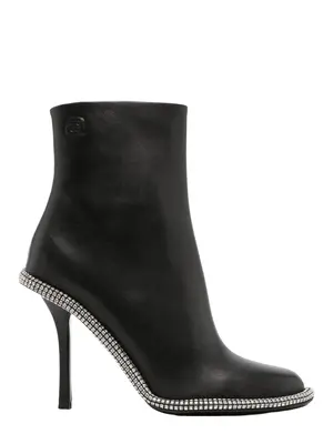 Alexander Wang Kira 105mm Ankle Boots - Black