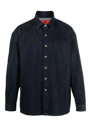 424 Long-sleeve Denim Shirt - Blue