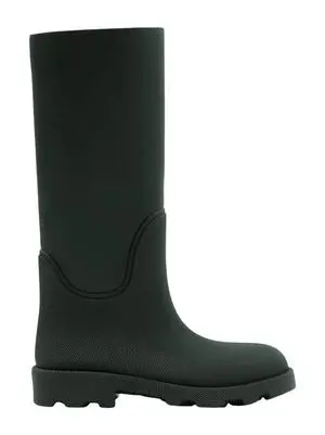 Burberry Calf-length Rain Boots - Green