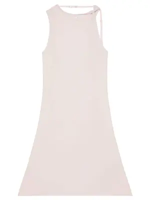 COURREGES Twist-detail A-line Minidress - Pink