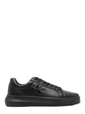 Calvin Klein Chunky Cupsole Mono Sneakers - Black