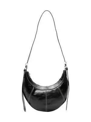 MARINE SERRE Soft Moon Crossbody Bag - Black