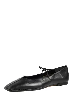 ALOHAS Sway Ballerina Flats Black