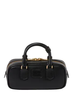 MIU MIU Miu Miu Padded Leather Top-Handle Bag