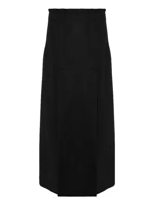 Proenza Schouler Wool-blend Maxi Skirt - Black