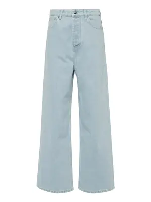 Nanushka Josine High-rise Wide-leg Jeans - Blue