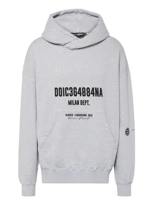 Dolce & Gabbana Logo Print Sweatshirt - Grey