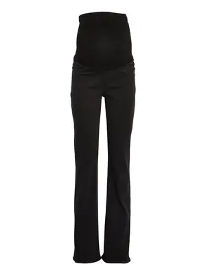 7 For All Mankind Maternity Bootcut Jeans - Black