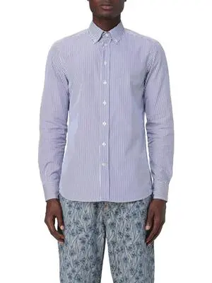 ETRO Shirt In Striped Poplin