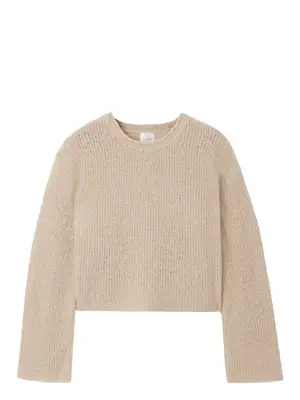 LESET LESET Adam Cashmere-Blend Sweater Beige