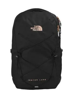 The North Face Jester Luxe Backpack - Tnfblck Burntcoralme