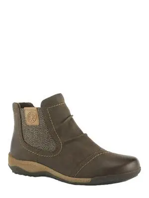SPRING STEP SHOES Atella Water-resistant Bootie - Dark Brown