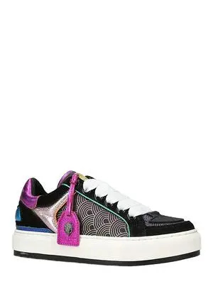 Kurt Geiger Southbank Tag Platform Sneakers - Black