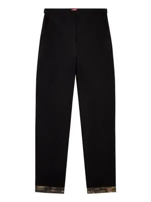 Diesel P-lewitt Straight-leg Trousers - Black