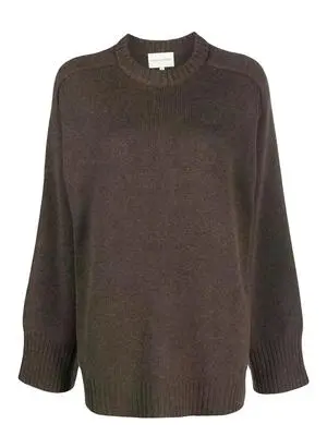 LOULOU DE SAISON Safi Wool-Blend Crew-Neck Jumper