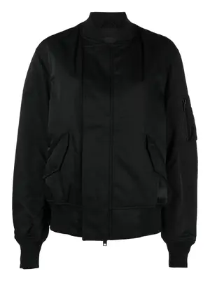 Y3 Long-sleeve Bomber Jacket - Black
