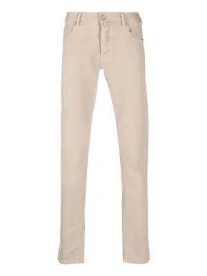 MOORER Straight-leg Jeans - Neutrals