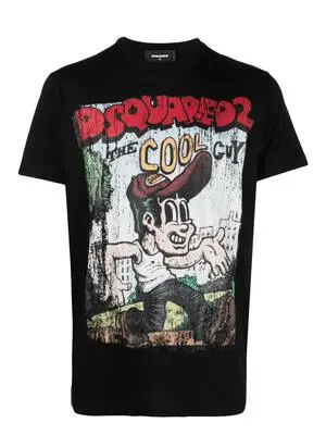 Dsquared2 Cigarette Jersey T-shirt - Black