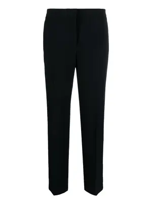 JIL SANDER Tailored Cropped Trousers - Black