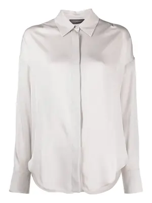 Lorena Antoniazzi Luna Button-up Shirt - Grey