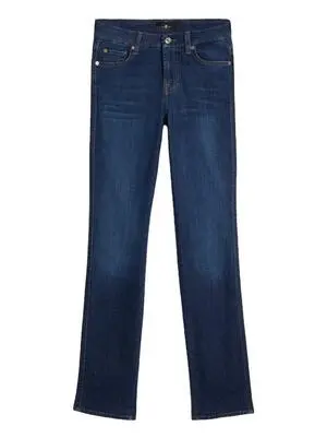 7 For All Mankind Bair Kimmie Straight Leg Jeans - Denim