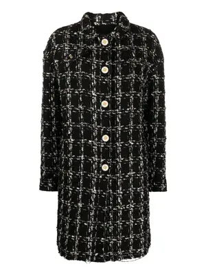 GIAMBATTISTA VALLI Giambattista Valli Checked Tweed Coat