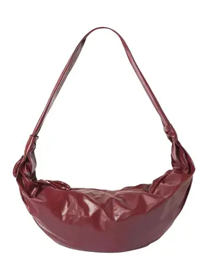 LEMAIRE Croissant Leather Shoulder Bag - Red