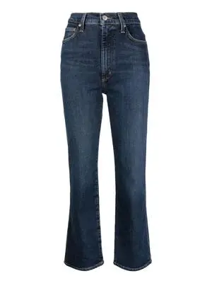 AGOLDE High-rise Flared Jeans - Blue