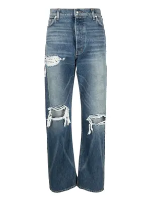Rhude Boxer Straight-leg Jeans - Blue