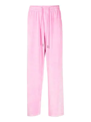 TEAM WANG DESIGN Sparkles Straight-leg Trousers - Pink