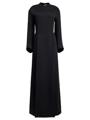 Khaite The Clete Maxi Dress - Black