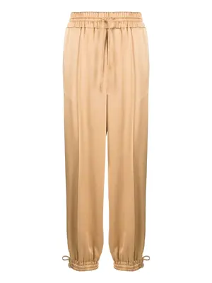 JIL SANDER Satin Track Pants - Neutrals