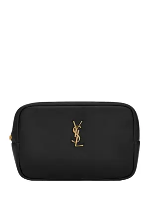 Saint Laurent Calypso Makeup Bag - Black