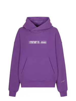 Dolce & Gabbana Cotton Hoodie - Purple