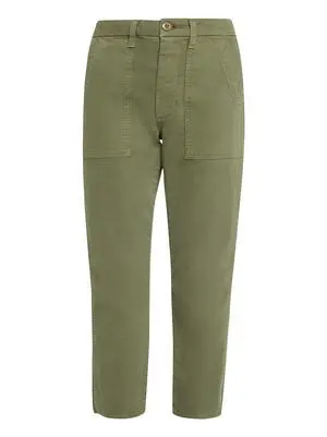 AMO Easy Straight Army Trousers - Tea Leaf